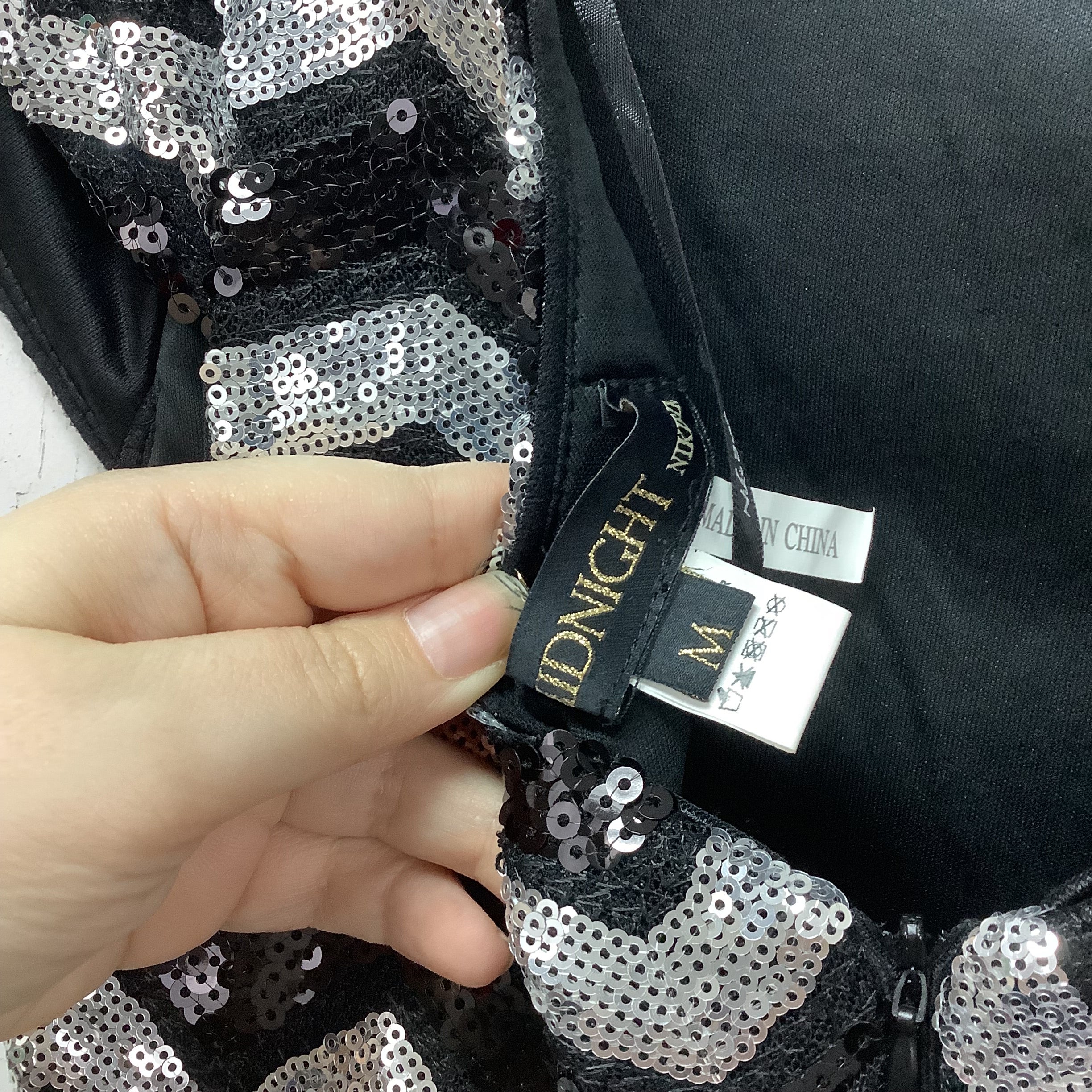 Midnight Nikibiki Size Med Dress – oohlala consign